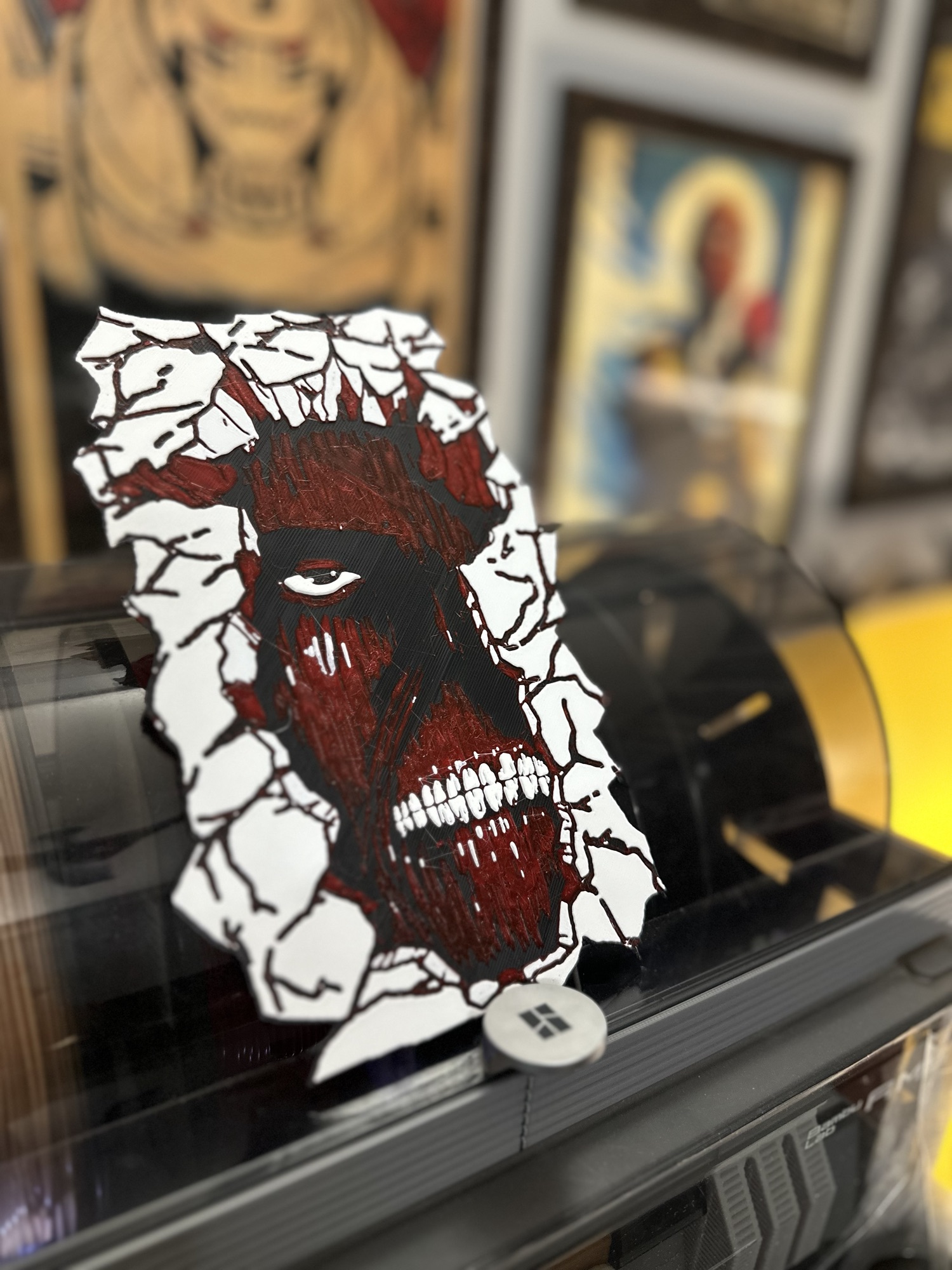 Attack on Titan Wall Rumbling 3D Poster – Shaan's Store