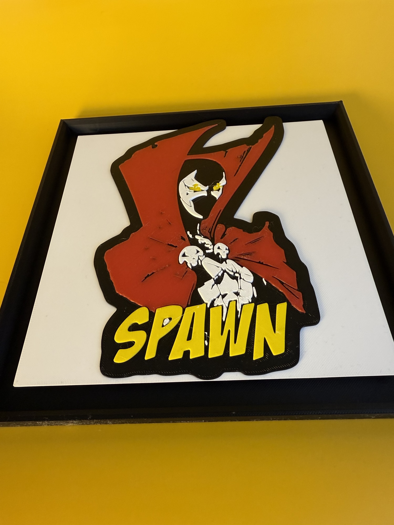 Spawn 3D Poster with Floating Frame – Shaan's Store